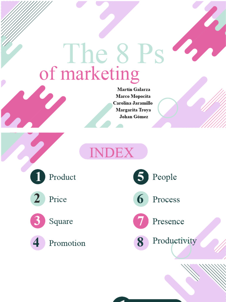 01. 8Ps OF MARKETING.pdf | PDF | Marketing | Prices