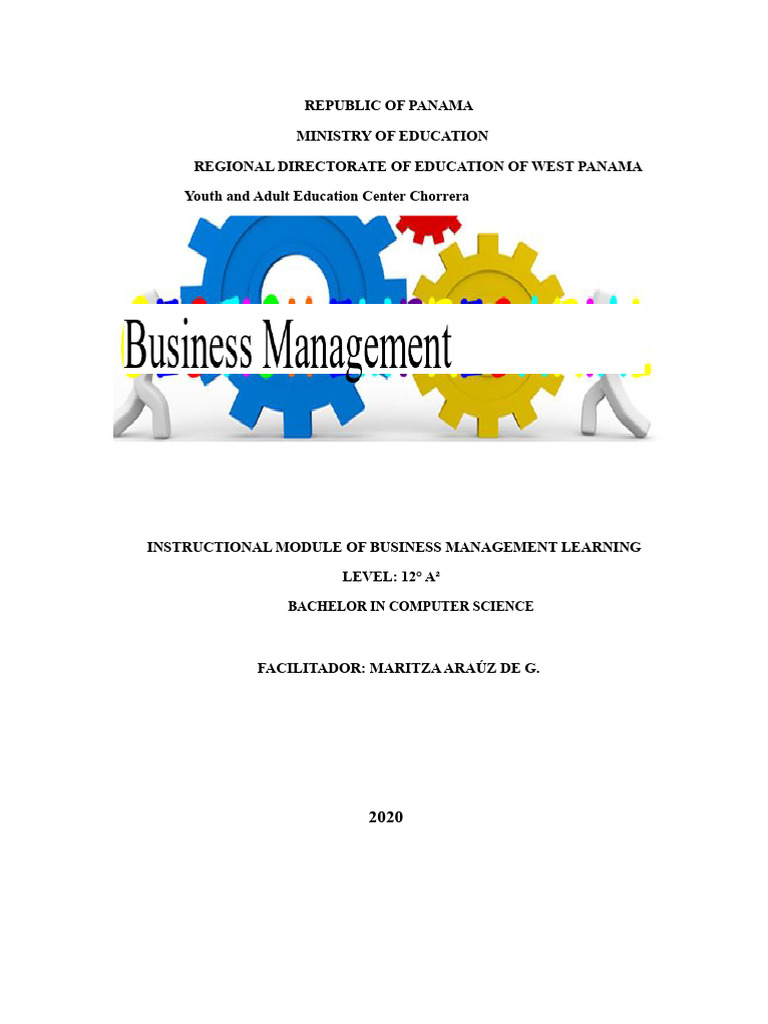 Maritza Arauz Business Management 12 A2 High School Diploma in Computer ...