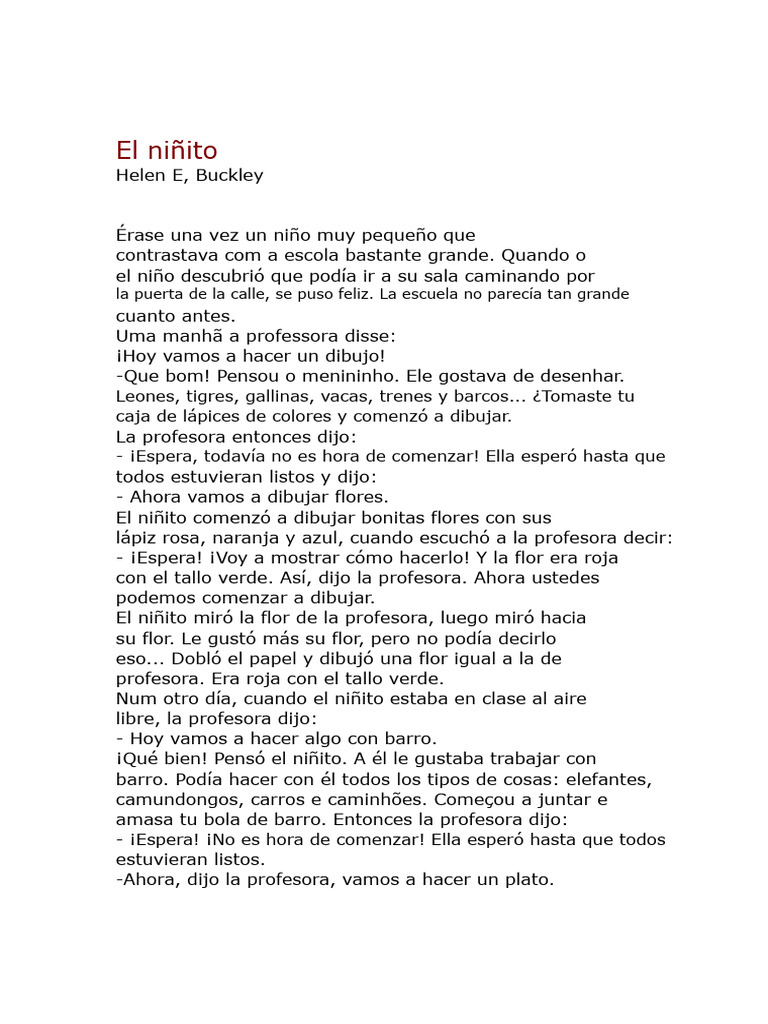 El Niñito | PDF