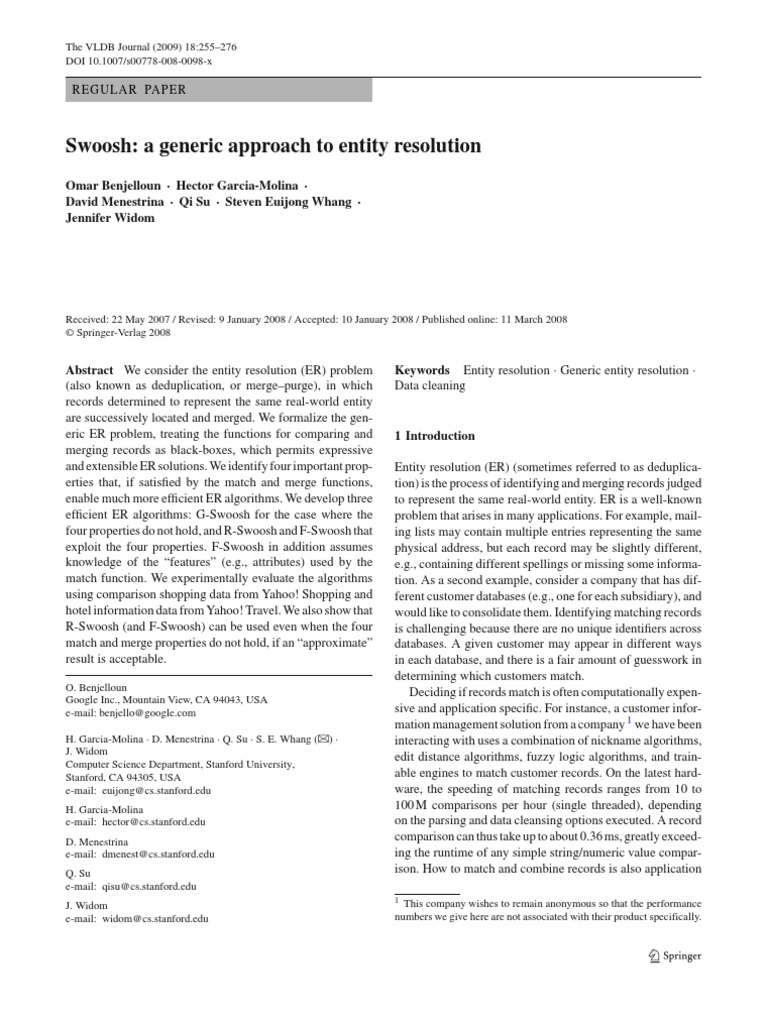 Entity Analysis Resolution | PDF | Algorithms | Function (Mathematics)