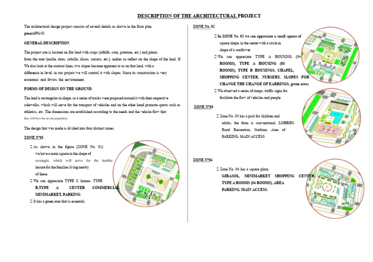 Description of the Architectural Project | PDF