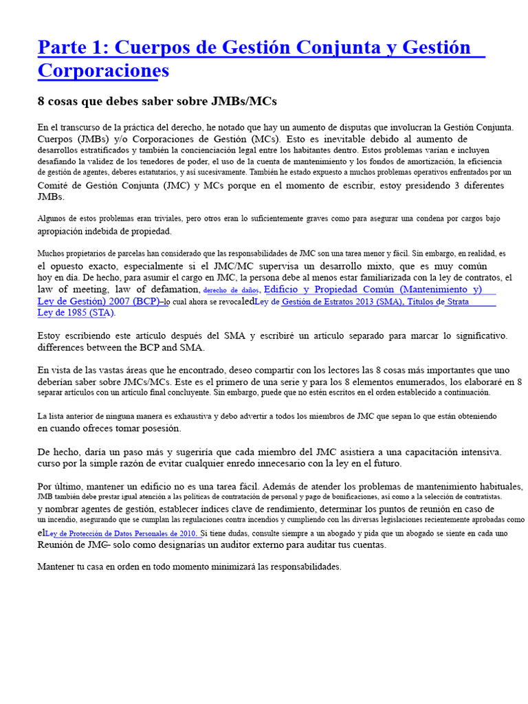 Strata, Jmb y Mc | PDF | Propiedad