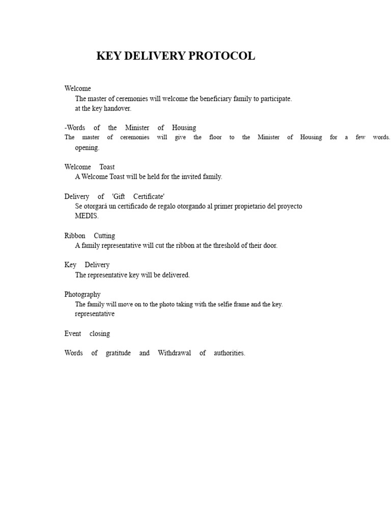 Key Delivery Protocol | PDF