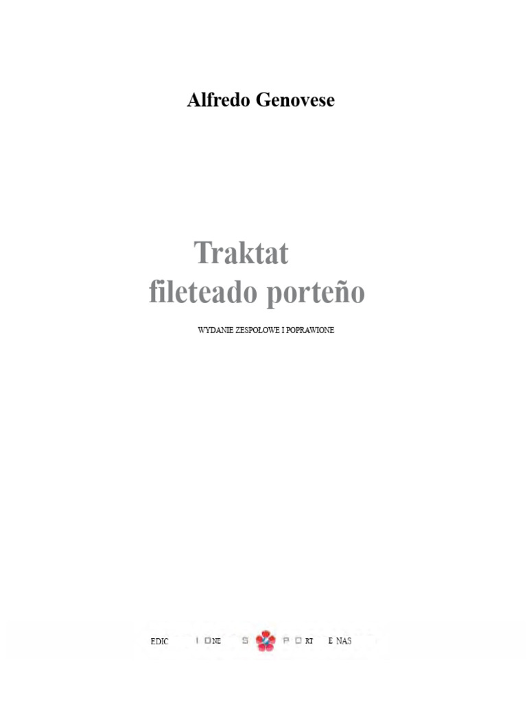 Alfredo Genovese Traktat o Porteno Fileteado | PDF