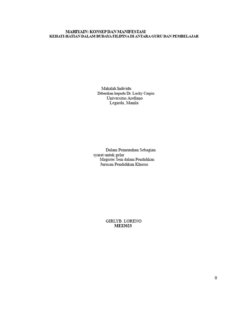 Mahiyain | PDF