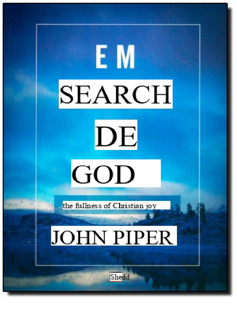In Search of God - John Piper | PDF