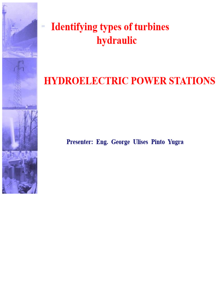 Hydroelectric Power Plants | PDF | Turbine | Pump