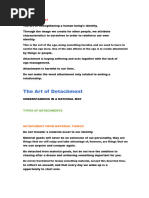 The Art of Detachment Explained | PDF | Psychological Resilience ...