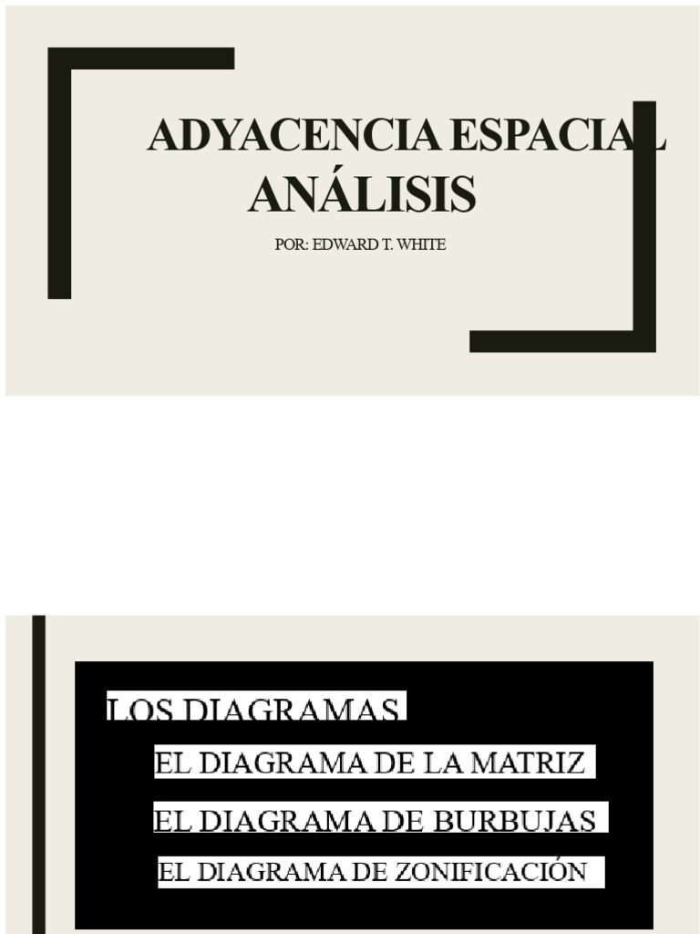 Análisis de Adyacencia Espacial en Diseño | PDF | Zonificación ...