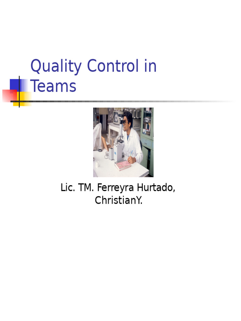 Quality Control in Equipment | PDF