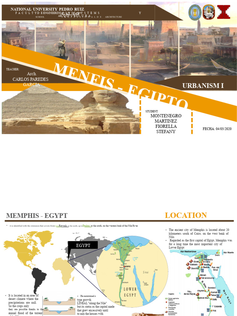 Memphis Egypt | PDF | Ancient Egypt