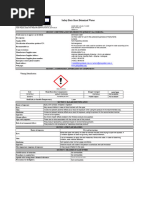 Distilled Water Safety Data Sheet | PDF | Dangerous Goods | Toxicity
