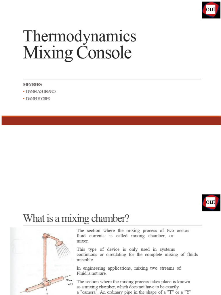 Mixing Chamber | PDF