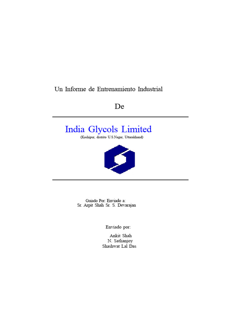 Informe Igl | PDF | Etileno | Fermentación