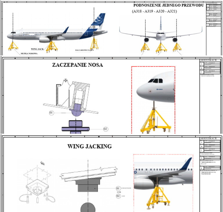 Airbus Global Jacking Single Aisle 98D07103001 | PDF