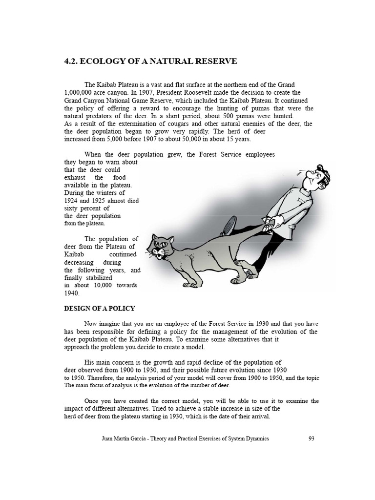 Kaibab Plateau Deer Population Dynamics | PDF