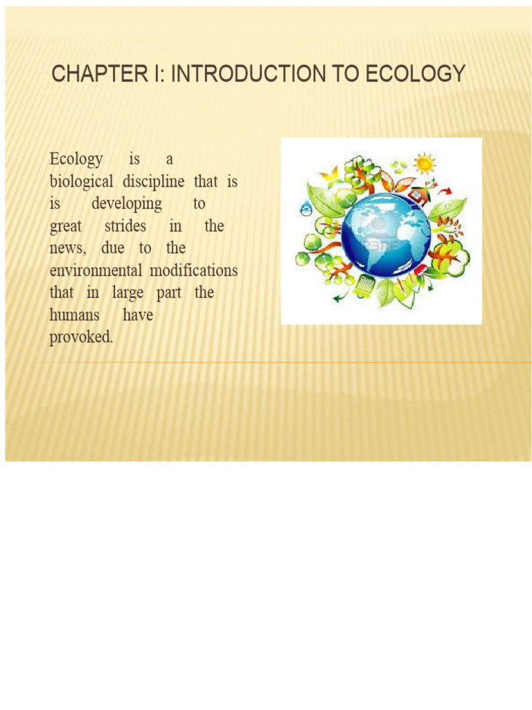 Introduction to Ecology: Key Concepts | PDF | Ecology | Science