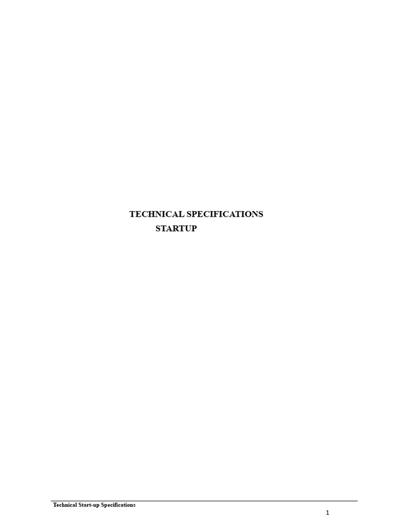 Specifications for Start-up of Wastewater Treatment Plant (WWTP) | PDF ...