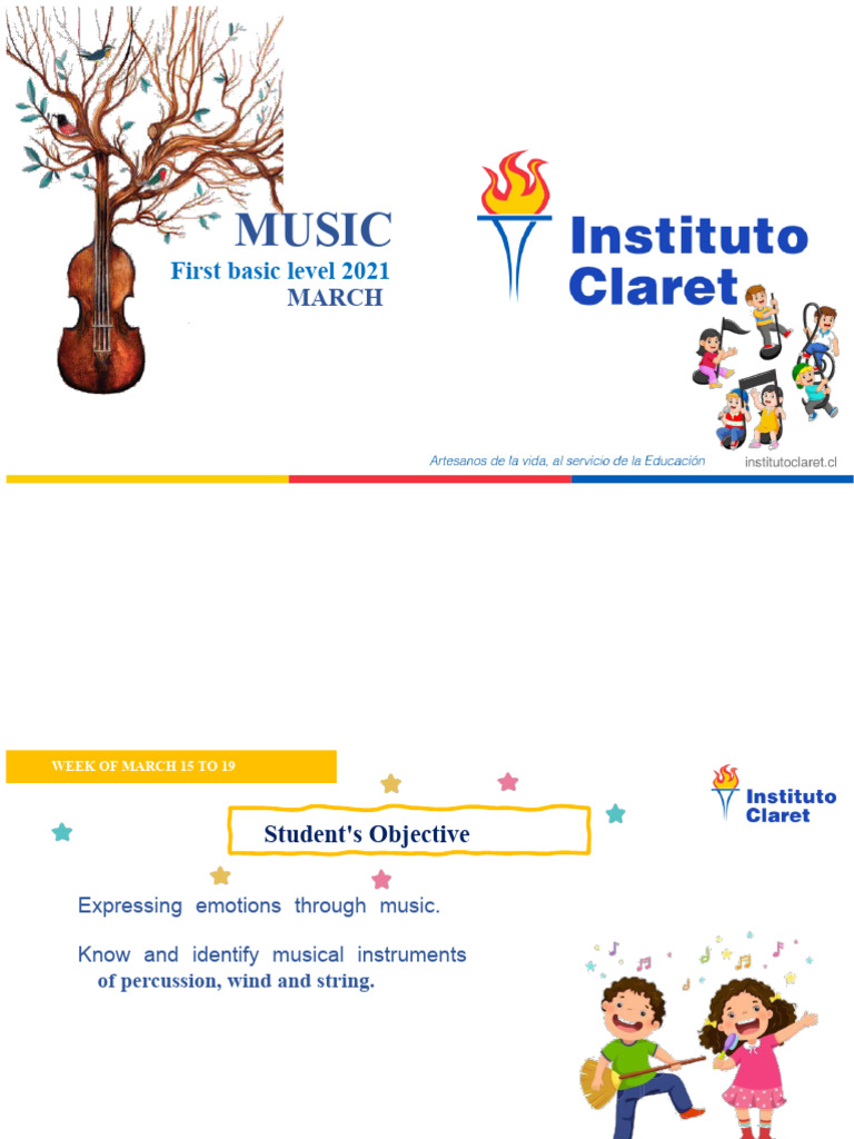 1st Basic Presentation PowerPoint of Music in PDF | PDF