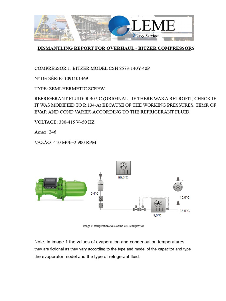 FINAL REPORT - BITZER COMPRESSORS | PDF | Electrical Connector ...
