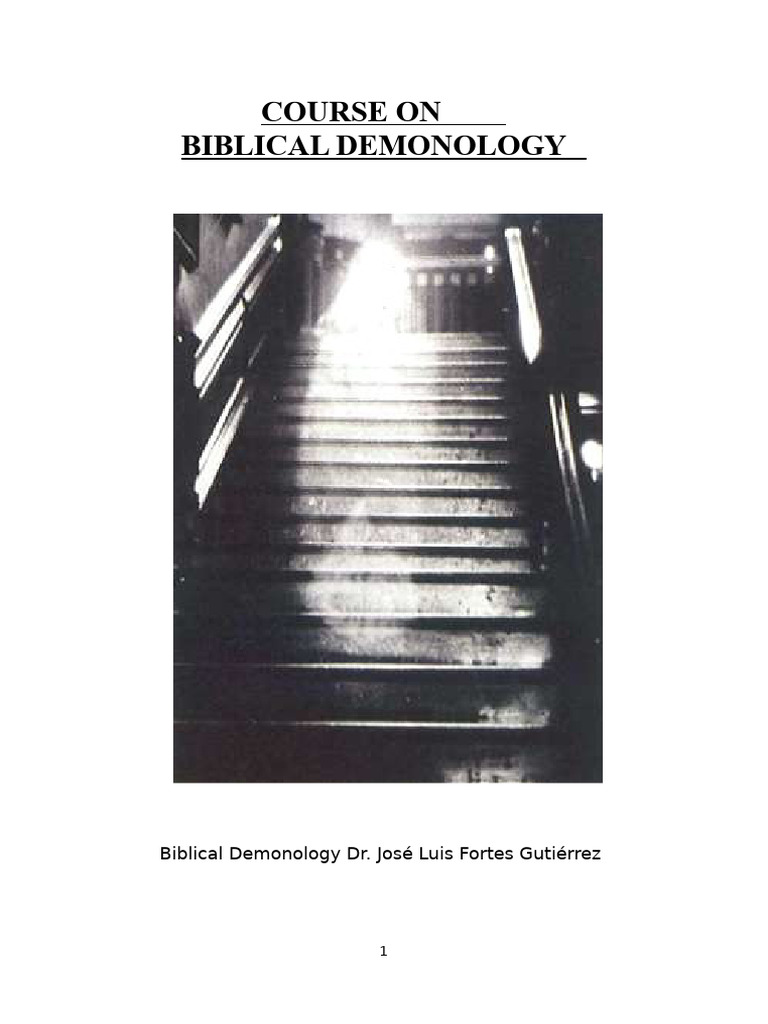 Course On Biblical Demonology | PDF | Satan | Horoscope