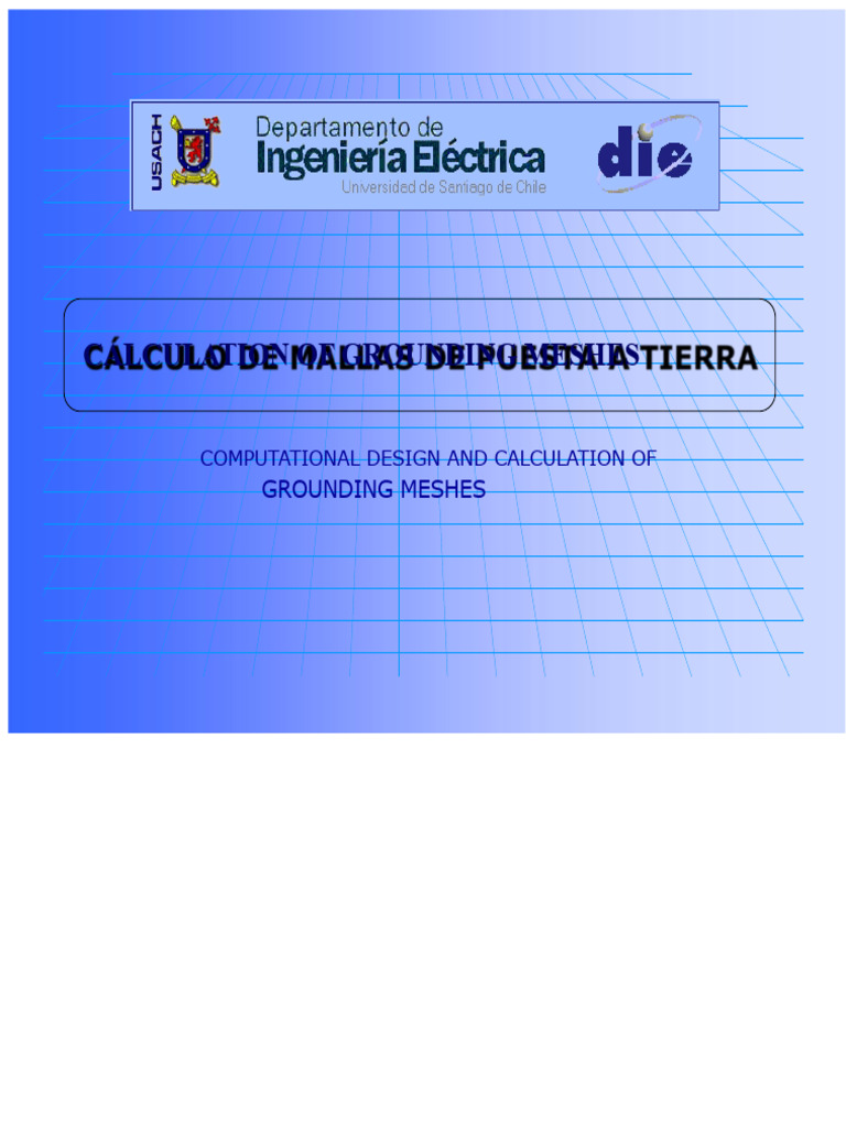 Design and Calculation of Meshes Usach | PDF | Soil | Rock (Geology)