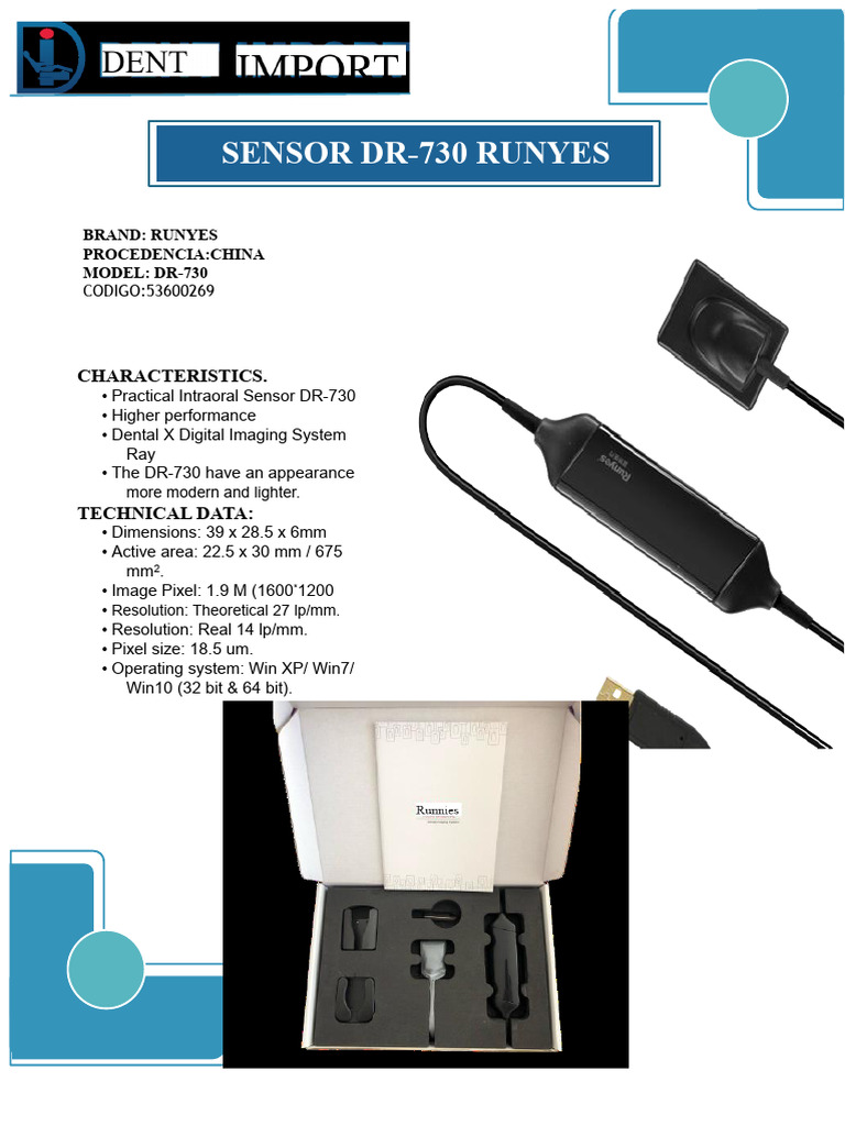 Runyes DR730 Sensor | PDF