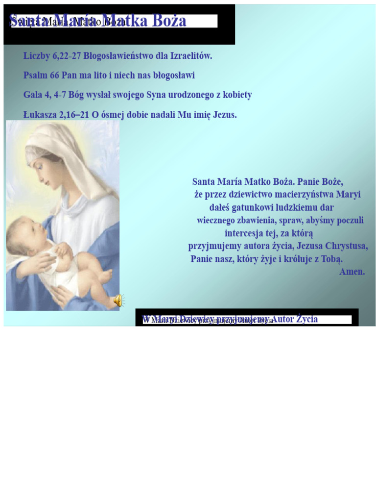 Maria Matka Boga | PDF