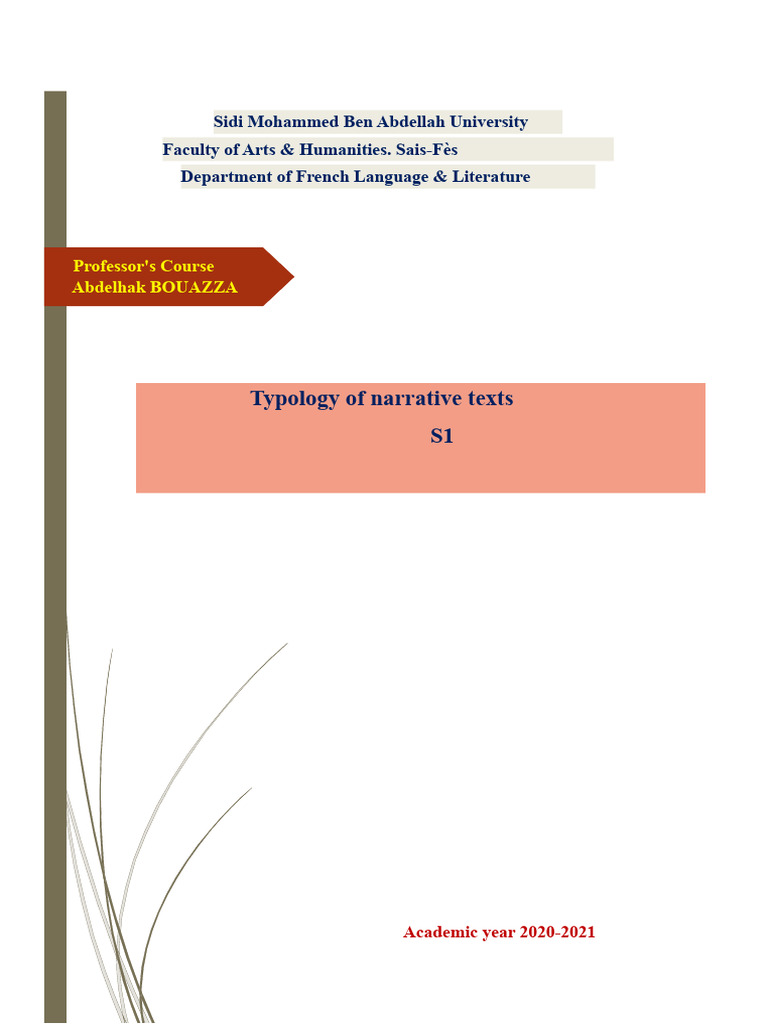 Narrative Texts: Genres and Analysis | PDF | Narrative | Genre