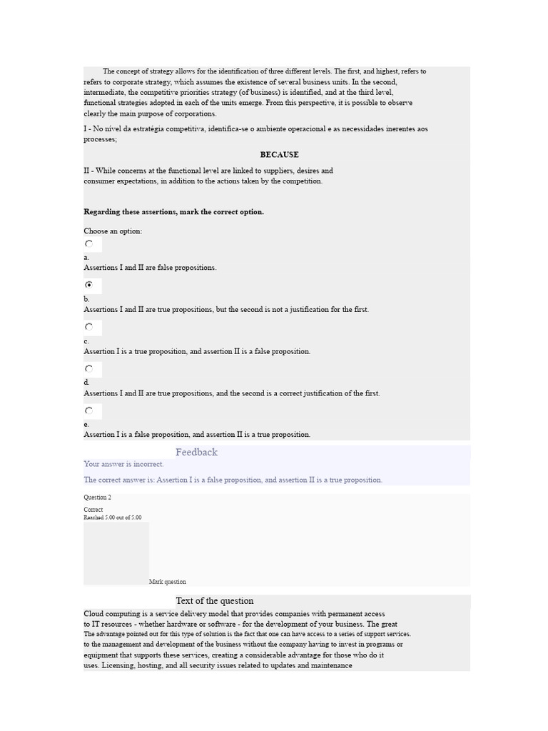 Understanding Corporate Strategy Levels | PDF | Swot Analysis ...