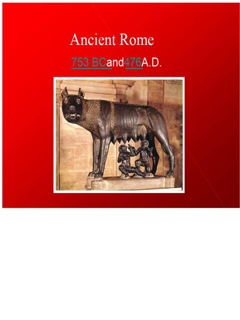 History and Monuments of Ancient Rome | PDF | Ancient Rome | Roman Empire