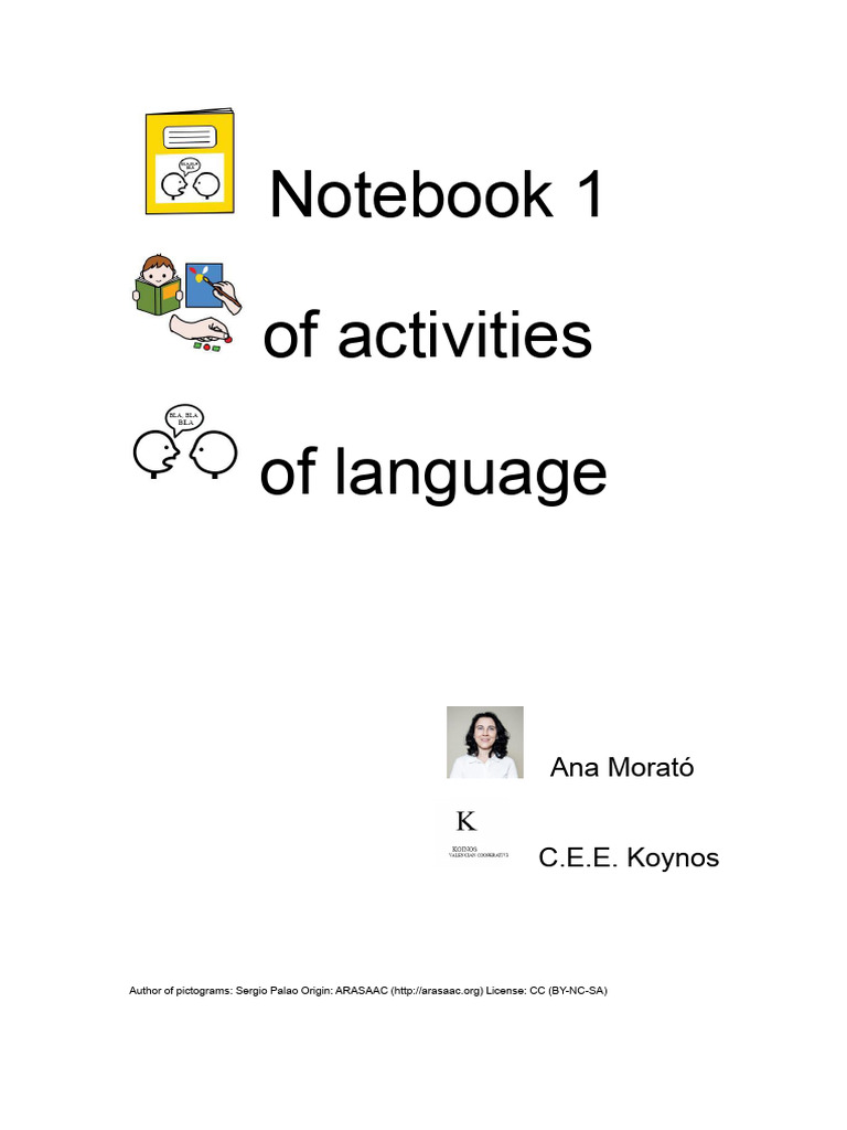 activity_notebook_to_promote_language | PDF | Linguistics | Phonetics
