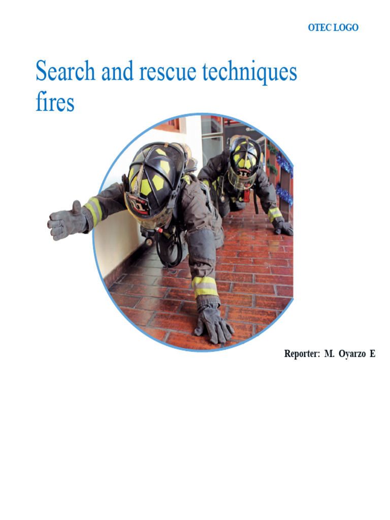 Search and rescue techniques in fires | PDF | Workplace | Domestic Policy