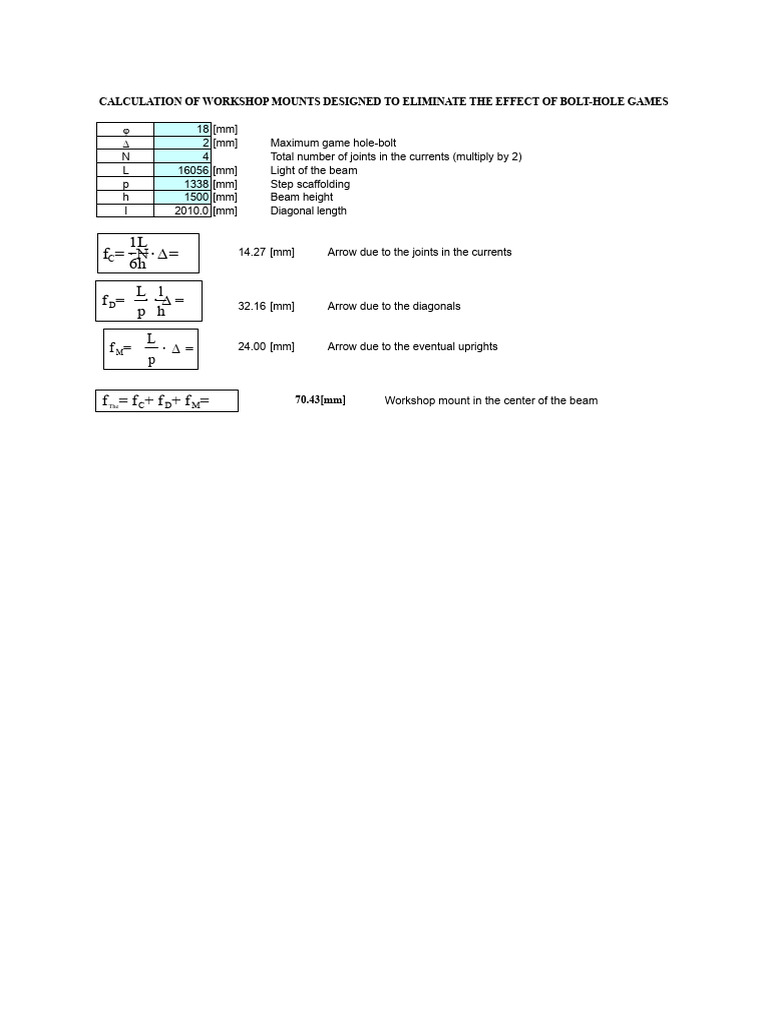 Calculation of Counter-Shear for Truss Beams | PDF