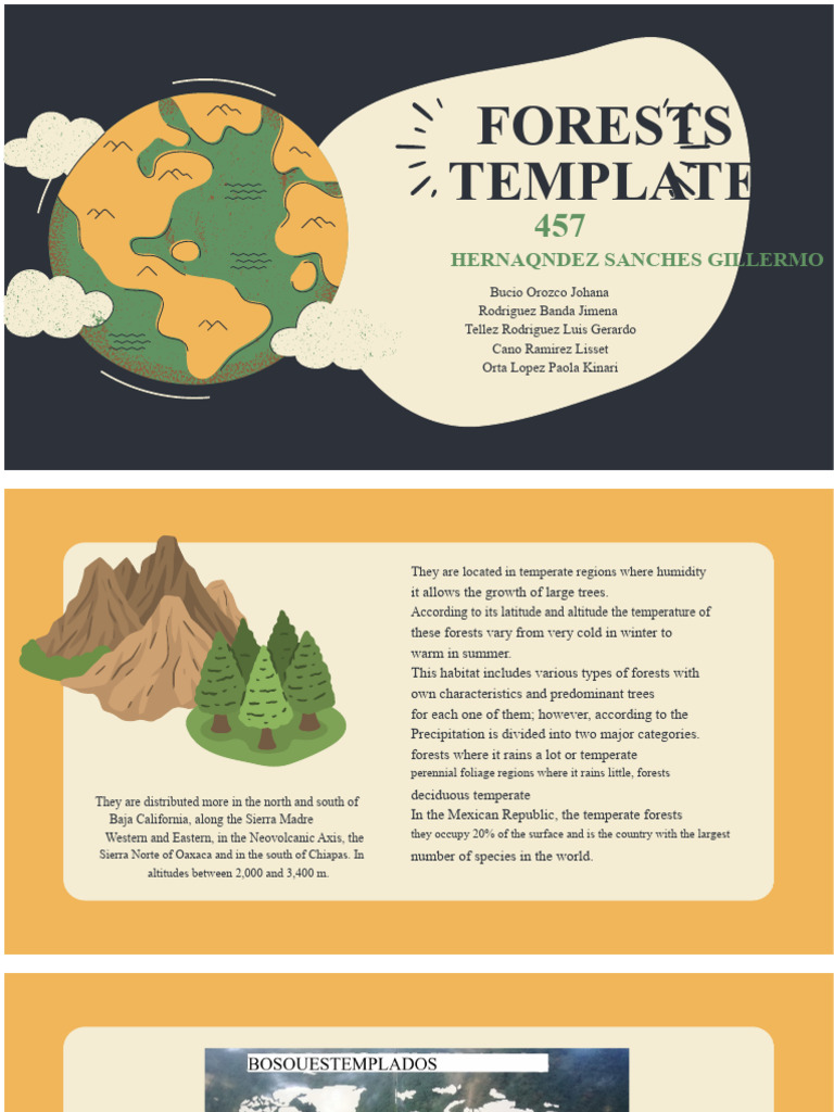 temperate forests | PDF | Forests | Pine