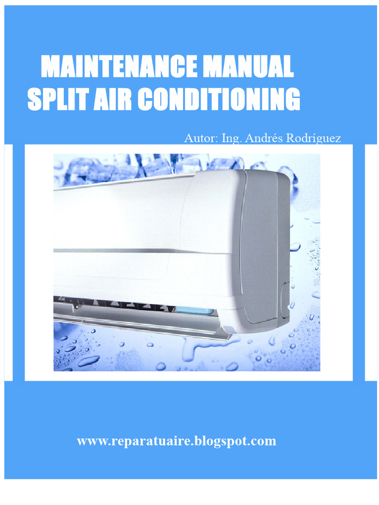 Split Air Conditioning Maintenance Guide | PDF | Air Conditioning ...