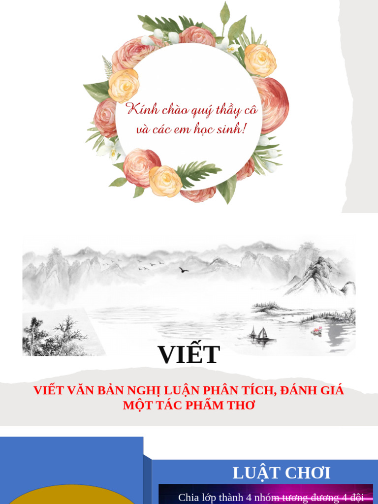 7. Viết - Viết Văn Bản Nghị Luận Phân Tích, Đánh Giá Một Tác Phẩm Thơ | PDF