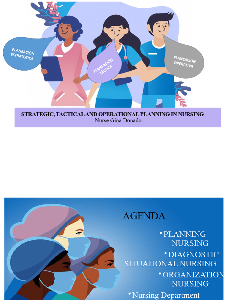 Strategic Tactical Operational Planning Nursing 07.10.22 | PDF ...