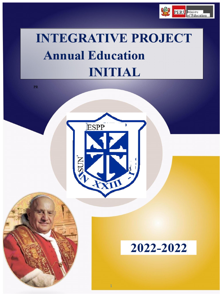 Initial - Integrative Project of Early Childhood Education III | PDF ...