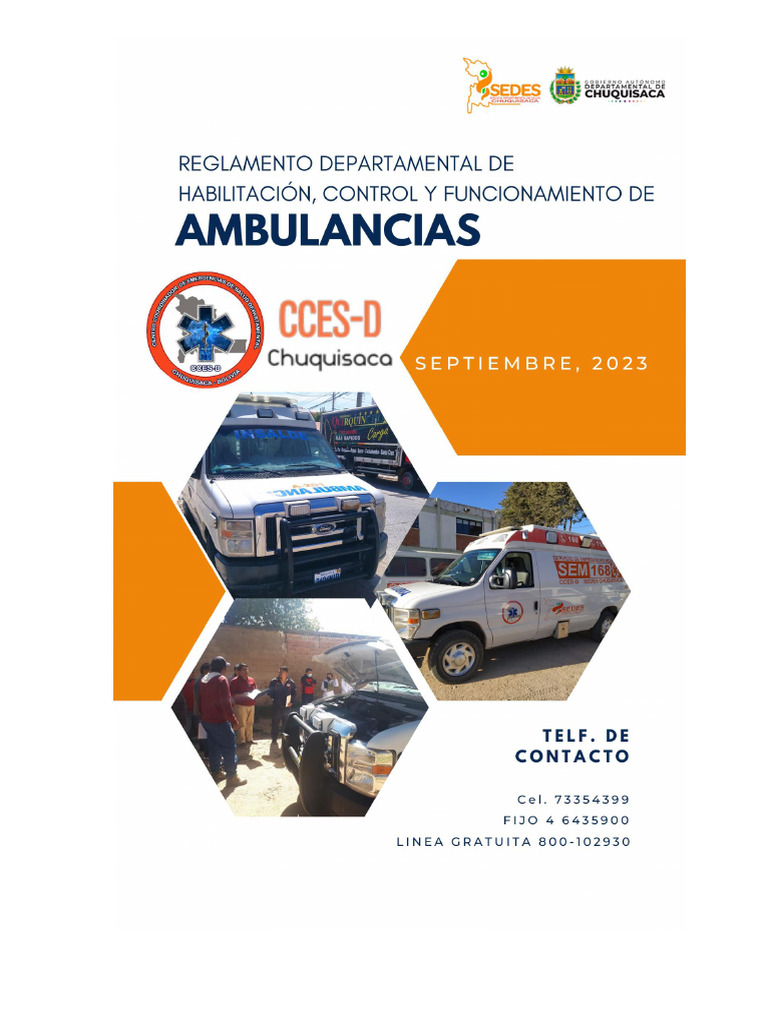 AMBULANCE REGULATIONS - CCESD - Final | PDF | Ambulance | Emergency ...