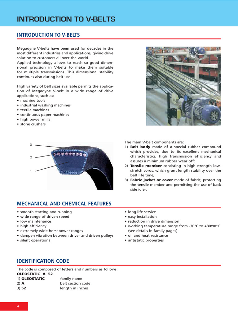 Belts Catalog (Completo) | PDF