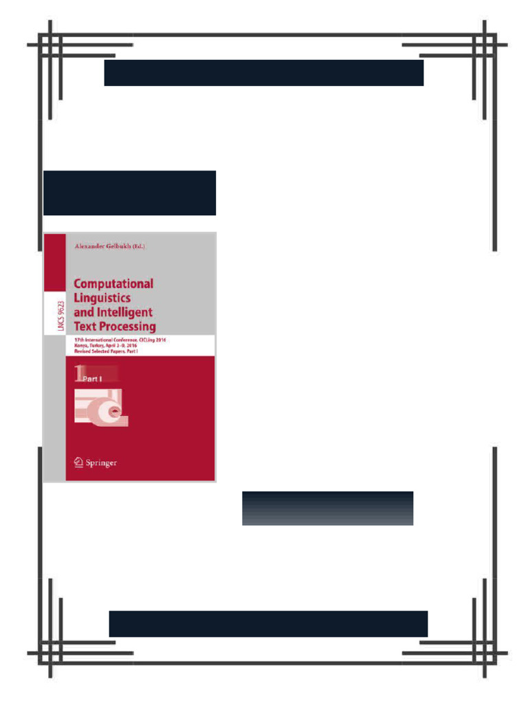 Computational Linguistics and Intelligent Text Processing 17th ...