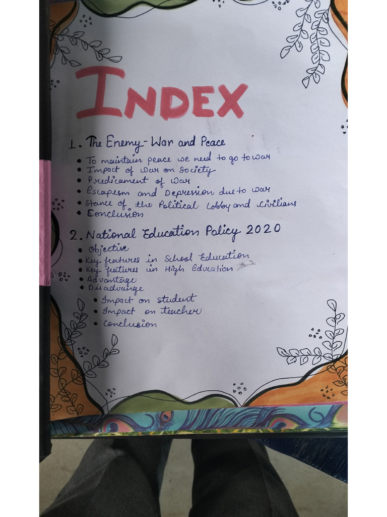 12th English Project File | PDF