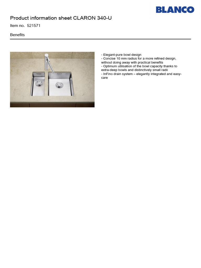 59.310 CLARON - 340 U en EN | PDF