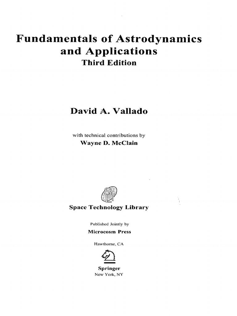 Astrodynamics Fundamentals and Applications | PDF | Gravity | Periodic ...