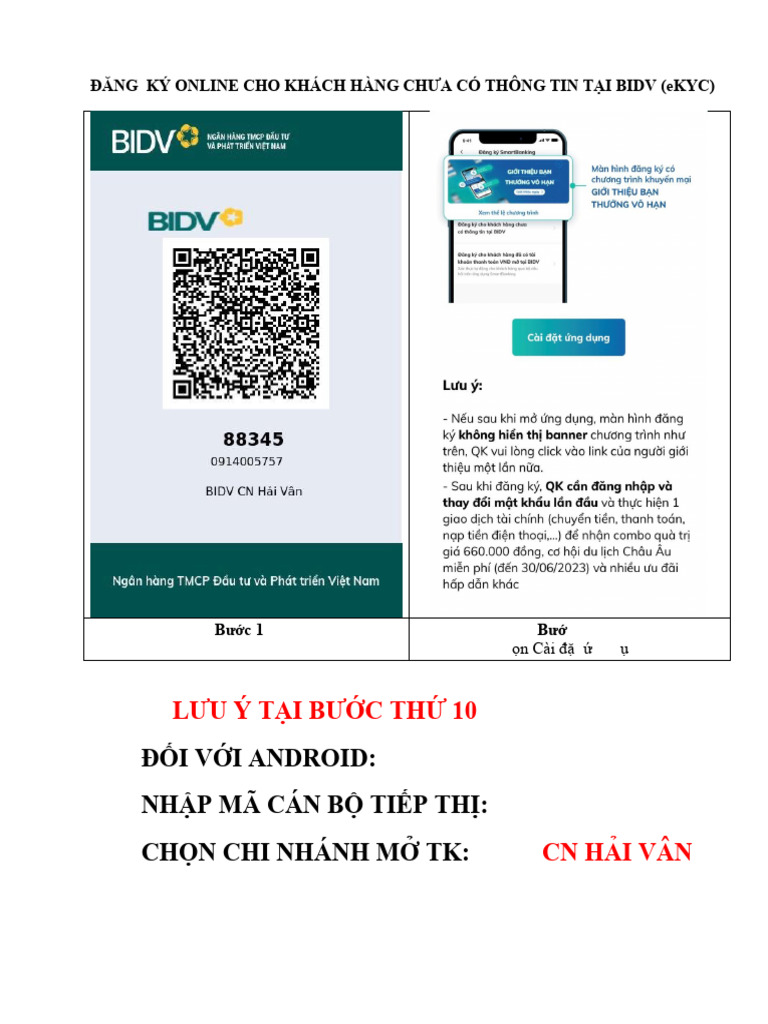 Bidv Smartbanking | PDF