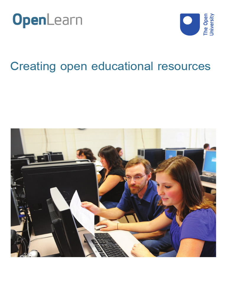 Creating Open Educational Resources Guide | PDF | Creative Commons ...
