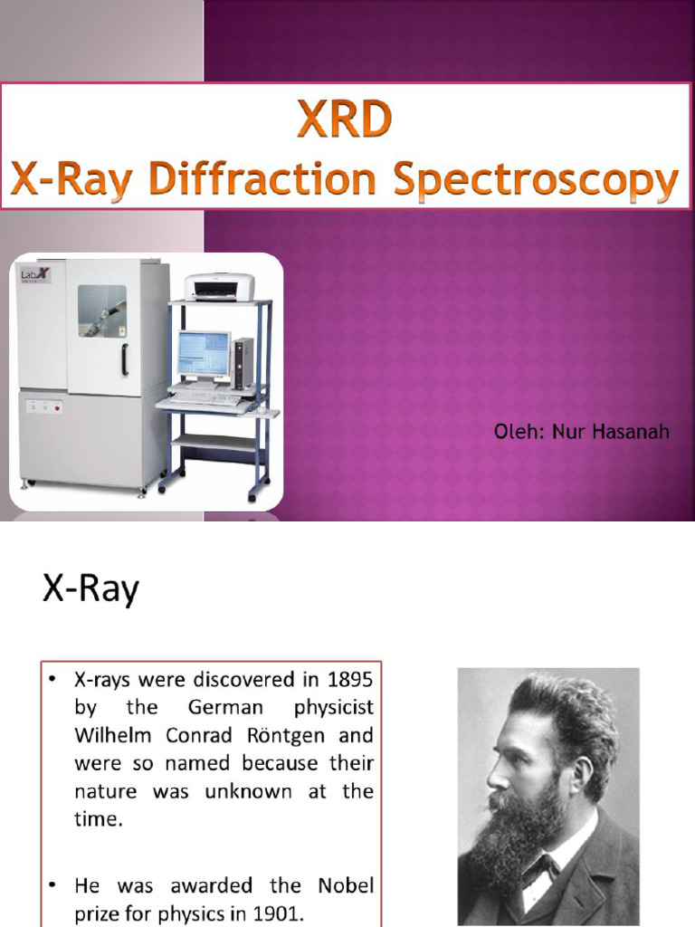 5263134 x Ray Diffraction Spectroscopy.pdf | PDF