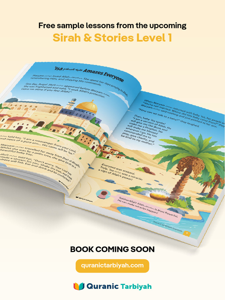 Sirah & Stories Level 1 Sample Lessons | PDF | Jesus In Islam | Mary ...