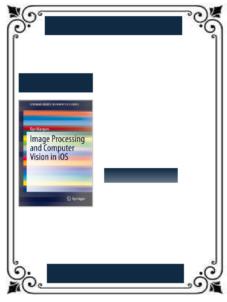 Image Processing and Computer Vision in iOS Oge Marques eBook high ...